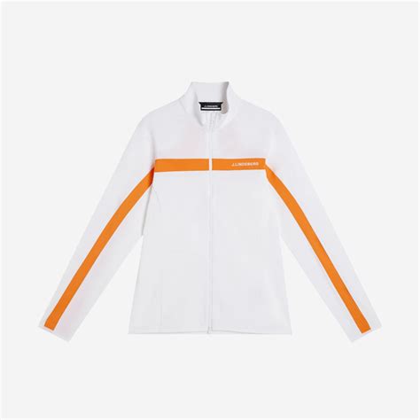 제이린드버그 자비스 미드 레이어 자켓 화이트 J Lindeberg Kream