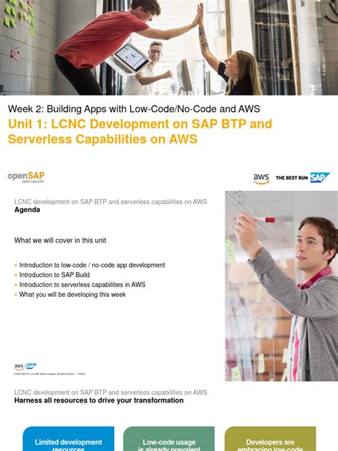 Opensap Aws1 Week 2 Unit 1 Code Presentation Pdf