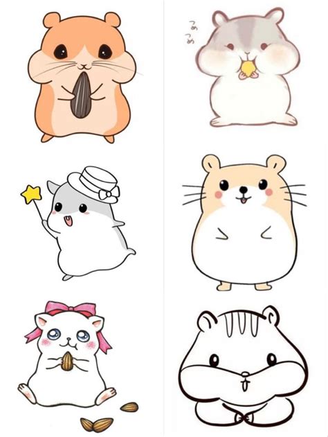 怎么画仓鼠 怎么画仓鼠的简笔画 苗苗知道