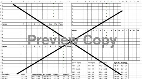 Volleyball Jim Bjeering Formula Narrow Court Excel Calculation Sheet Teaching Resources