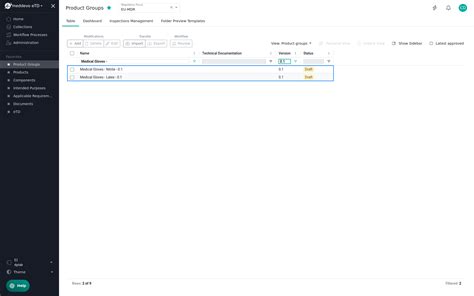 Add Product Groups Pg Via Excel Import Meddevo Help Center