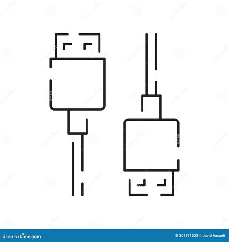 Computer Hardware Line Icon Graphic Card Or Processor And Ram Gpu Or Cpu And Cooler Case With