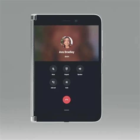 microsoft surface duo dual screen foldable smartphone tuvie design