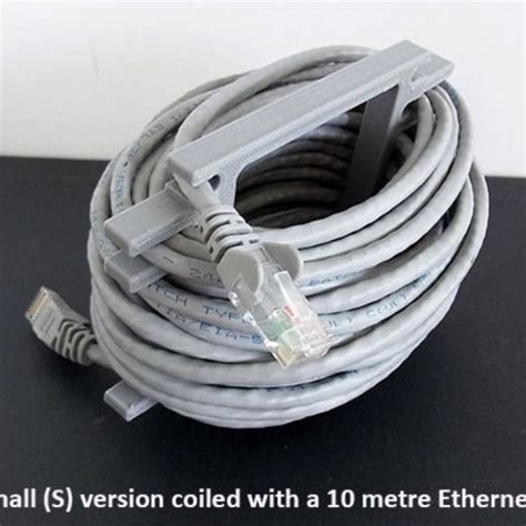 3d Printable Cord Cable Coiler By Muzz64