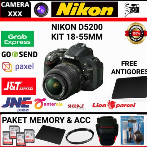 Jual Kamera Nikon D5200 Kit 18 55mm Body Only Non Paket Jakarta Pusat Camera Xxx Tokopedia