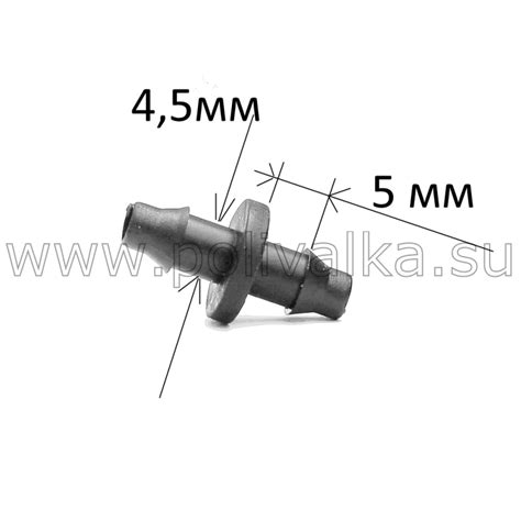 Минимуфта 6 x 6мм