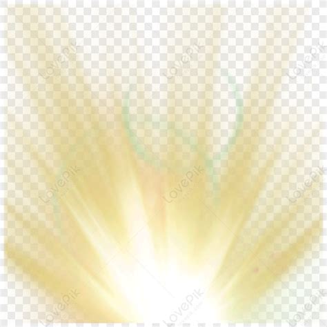 녹색 조리개 방사선 황금 일러스트 햇빛입니다조명 효과후광 Png 일러스트 무료 다운로드 Lovepik