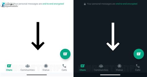 whatsapp está criando barra de navegação inferior para celular android