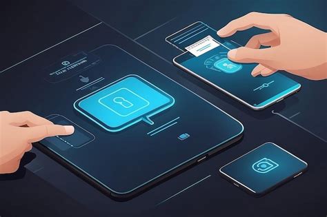 Twofactor Authentication Concept Illustration Premium Ai Generated Image