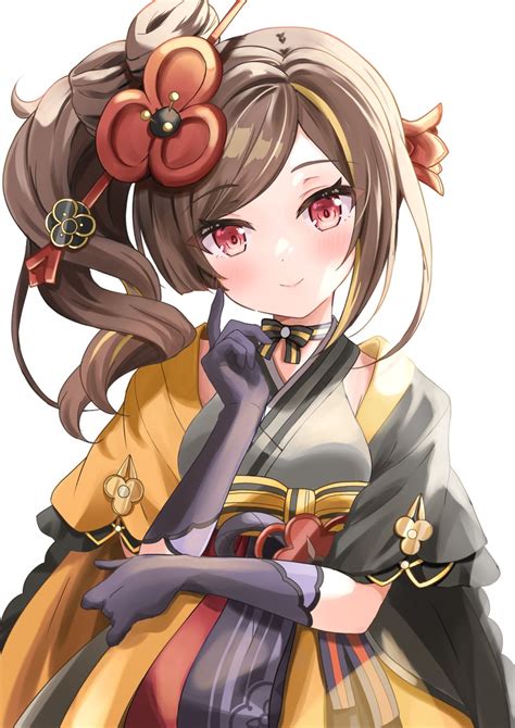 Chiori Genshin Impact Drawn By Motoiayumu Danbooru