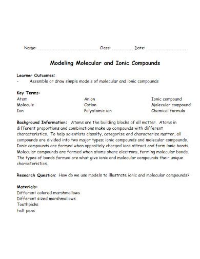 10 Ionic Compounds Examples