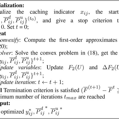 Algorithm 1 Joint Fd Resource Allocation Algorithm Download