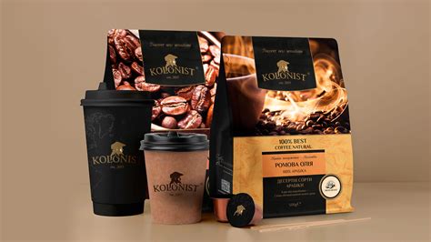 Разработаем бренд кофе — Брендинг Kolonist | GBS