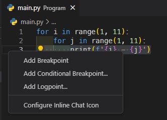 Nelson Nobre Conditional Breakpoints In VSCode