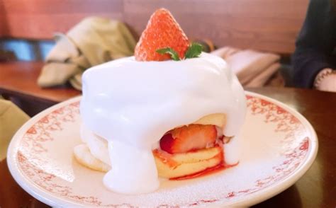 딸기 수플레 팬 케이크 익선동 동백양과점 네이버 블로그