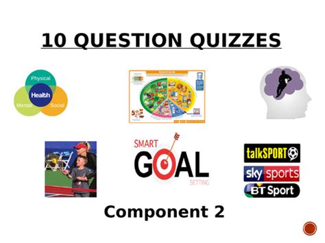 Edexcel Gcse Pe 9 1 Component 2 Quizzes Teaching Resources