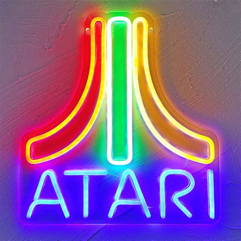 Atari Neon Led Sign Multicolor 12 X 13 Atari®