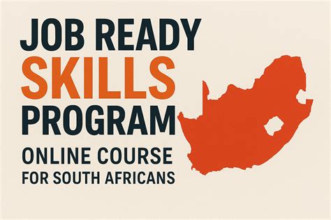 Job Ready Skills Programme Certificate Job Placement Agency And Work From Home Jobs In South