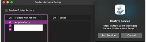 What Is Folder Actions Setup For R Macos