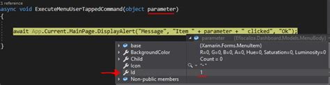 Xaml C Xamarin How To Access An Object Attribute From An