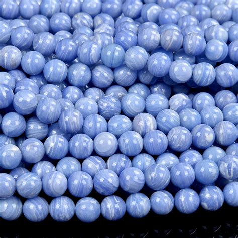 Blue Lace Agate Beads