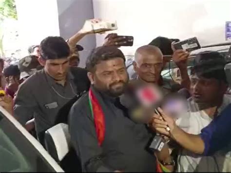 Hyderabad Brs Mla Rohith Reddy Attended Ed Investigation In Money