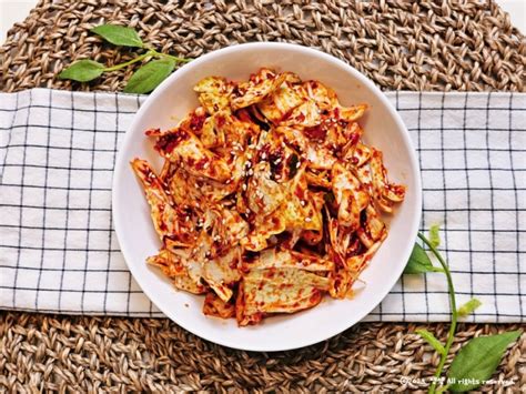 양배추 겉절이 레시피 아삭한 양배추김치 담그는법 간단 양배추 무침 네이버 블로그