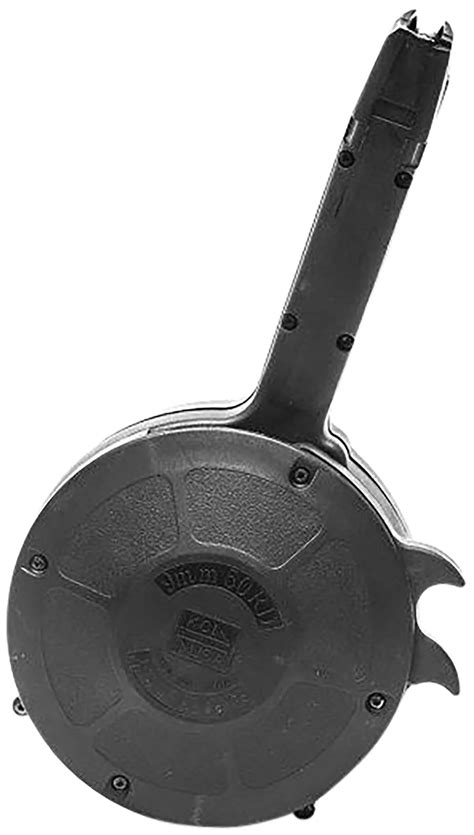 Glock Double Stack 50 Round 9mm Magazine Black The Real Grit