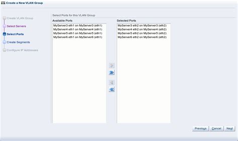 Managing VLAN Groups