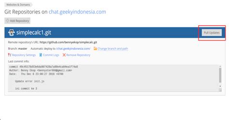 Remote Git Repository Di Developer Hosting