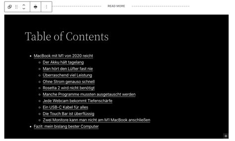 Best Table Of Contents Plugins For Wordpress Mostly Free