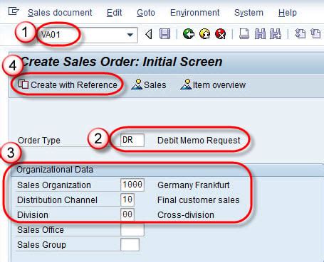 How To Create Debit Memo In SAP How To Create Debit Memo In SAP