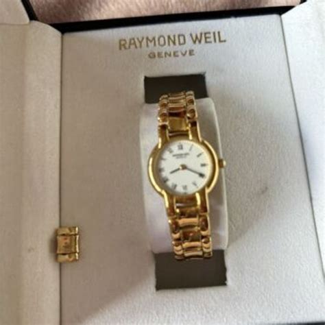 Raymond Weil Vintage Ladies Watch 3740 18k Gold Plated Watchcharts