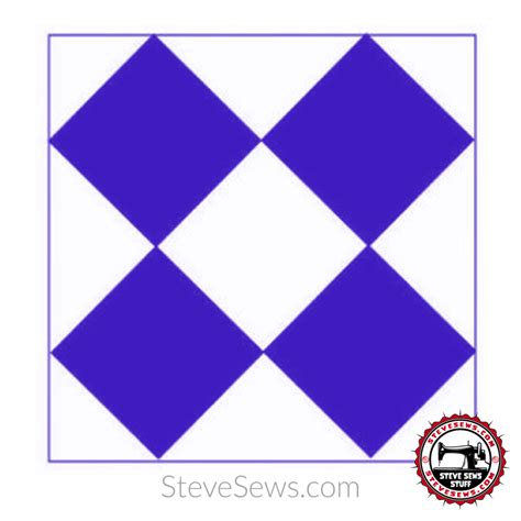 Crossroads Quilt Block Steve Sews Stuff