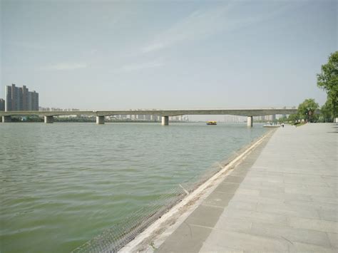 西安咸阳湖景区 咸阳湖景区 西安汉城湖景区 大山谷图库