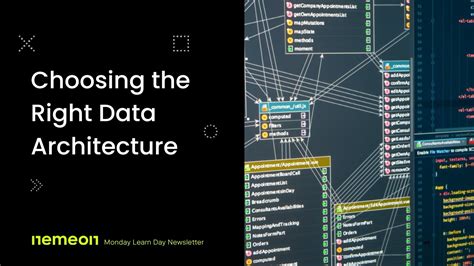 choosing the right data architecture