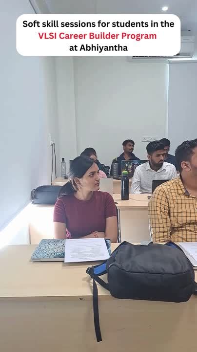 Abhiyantha Training On Linkedin Vlsi Vlsidesign Vlsitraining Vlsijobs Softskillstraining