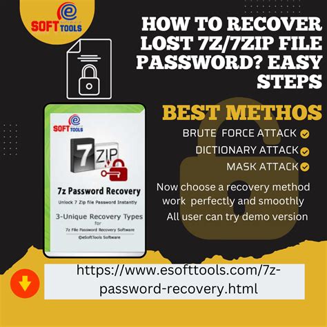 how to recover lost 7z 7zip file password easy steps 7zunlocker medium