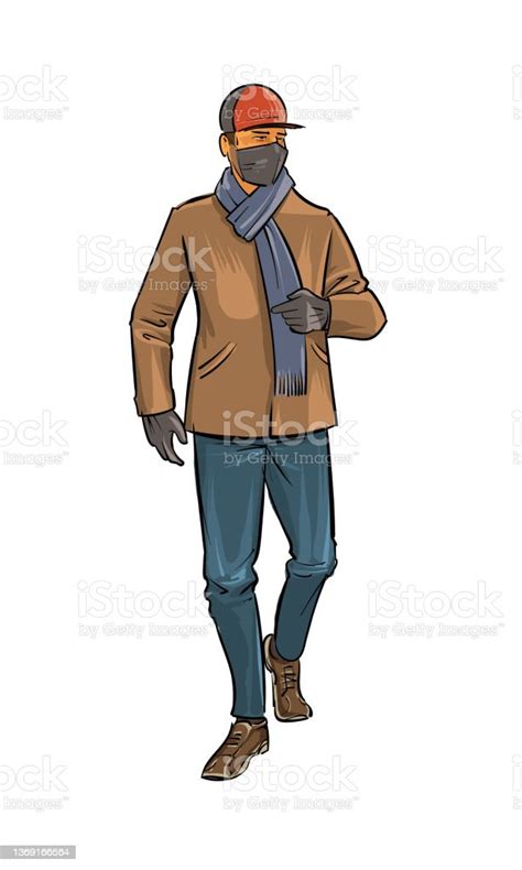 캐주얼 한 옷을 입은 젊은이들의 인물 그들은 뷰어로 이동합니다 전체 길이 벡터 일러스트레이션 Workers Party에 대한 스톡 벡터 아트 및 기타 이미지 Istock