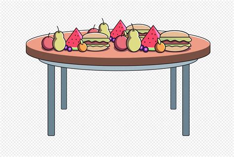 Рисунок стола с едой фото и картинки Abrakadabra Fun