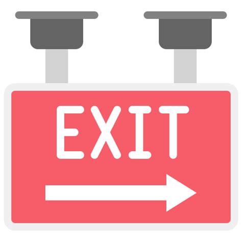 Exit Generic Flat Icon