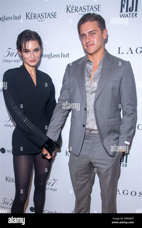 New York United States 08th Sep 2023 Grace Elizabeth And Nicolas