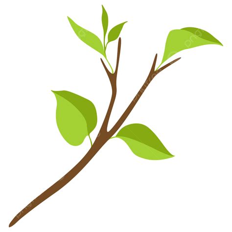 綠葉樹枝的插圖 木材木頭 藝術 設計向量圖案素材免費下載，png，eps和ai素材下載 Pngtree