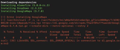 Ios Getting Error For Installing Google Maps Library Stack Overflow