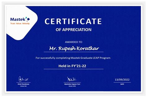 Rupesh Koratkar On Linkedin Mastekgraduatesleap Mastekoncampus