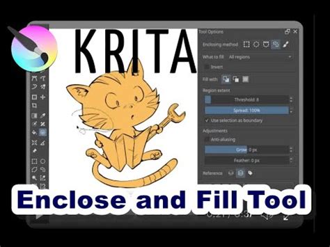 Directo Krita Enclose And Fill Tool Herramienta Beta Y Otras Cosas