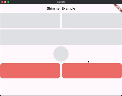 Simpleshimmer Flutter Package