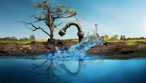 Water Use Reduction Premium Ai Generated Image