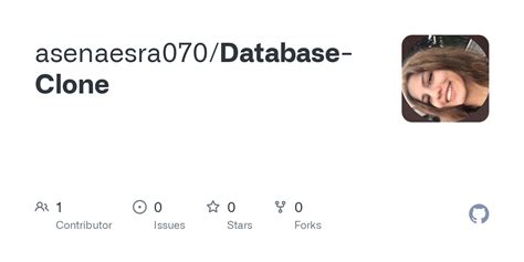 Github Asenaesra070 Database Clone