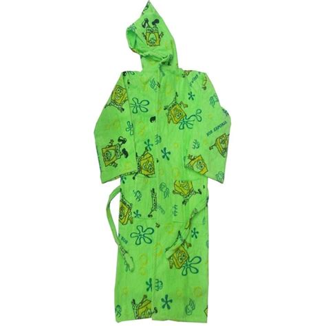 خرید و قیمت حوله پالتویی کودک طرح باب اسفنجی سایز 100 فیروزه ای ترب